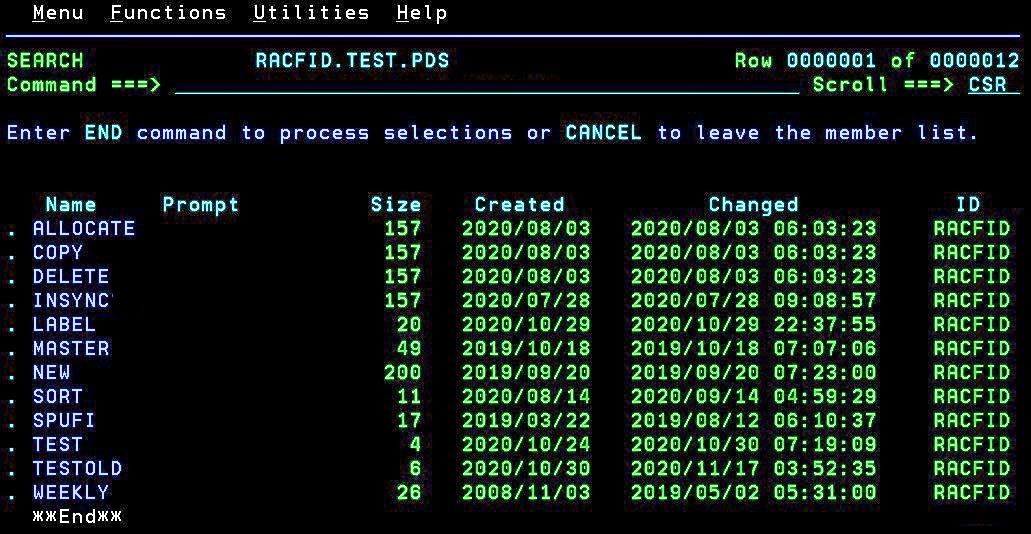 TSO-ISPF Tutorial - Extended Search Option - www.cadcobol.com.br