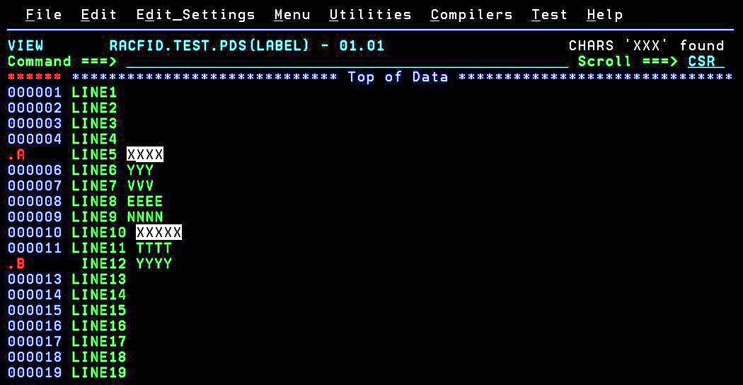 TSO-ISPF Tutorial - Find Command - www.cadcobol.com.br